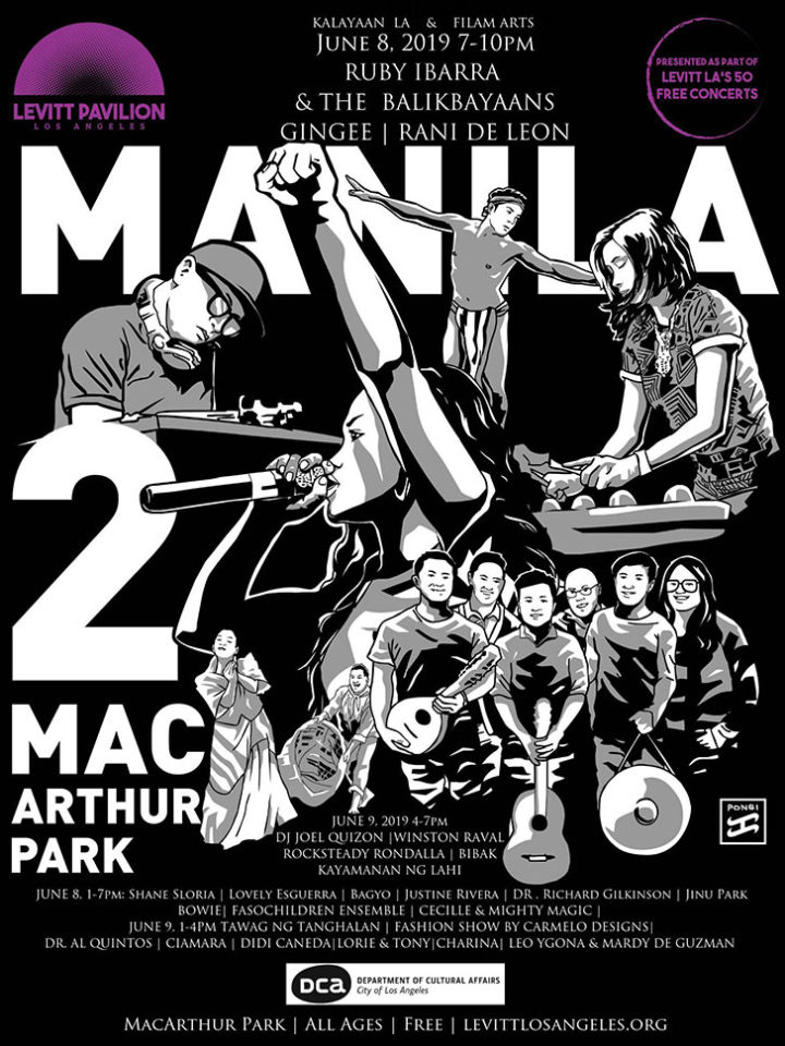 Bayani Art X FilAm Arts, Manila 2 Mac Arthur Park Los Angeles ...