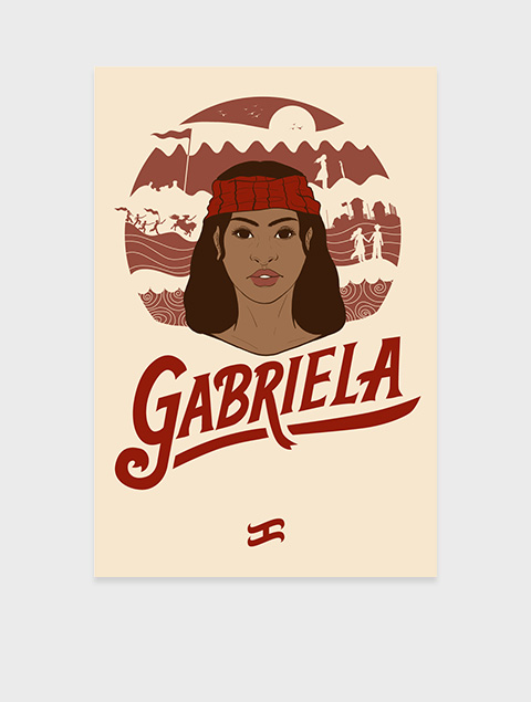 Gabriela Print - Bayani Art