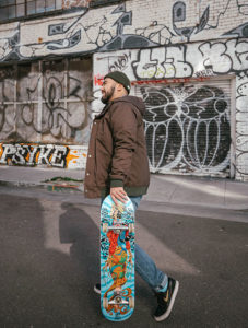 Purmassuri Skateboard Deck - Bayani Art