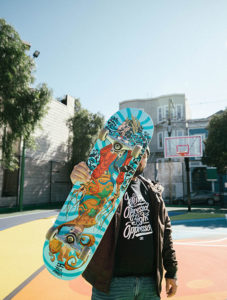 Purmassuri Skateboard Deck - Bayani Art